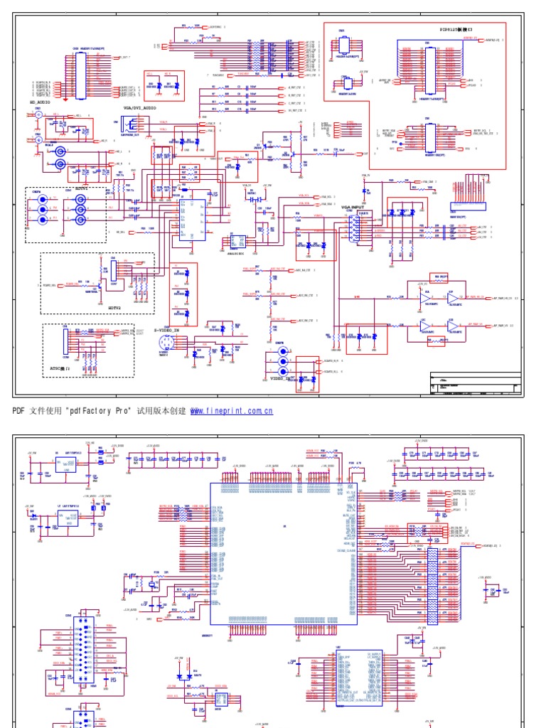 VGA and Audio Interface Circuit Design | PDF