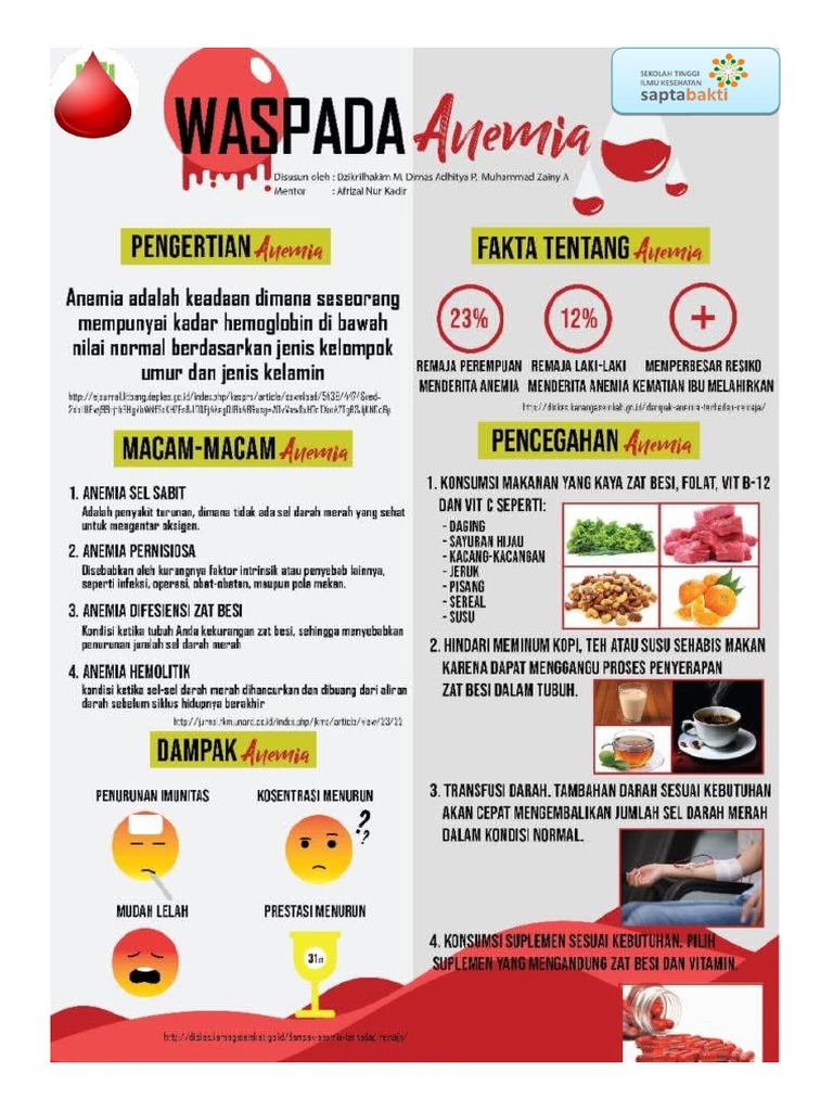 Poster Anemia | PDF