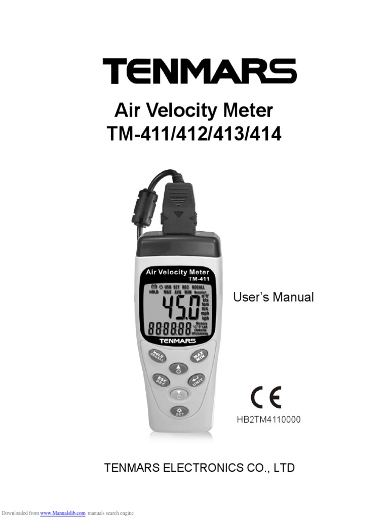 TM 412 | PDF | Humidity | Backlight