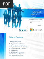 Microsoft Core Values and Culture | PDF | Career & Growth