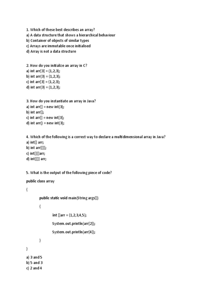 Data Structure Mcqs 110 Pdf Algorithms And Data Structures Combinatorics