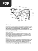 Bagian-Bagian Daging Sapi dan Kegunaannya | PDF