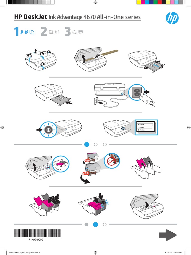 HP Deskjet: Ink Advantage 4670 All-In-One Series | PDF