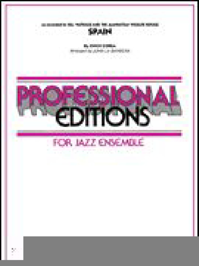 Spain (Score & Parts) La Barbera | PDF