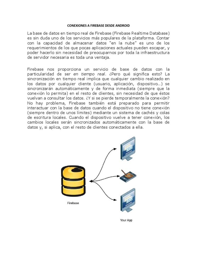 Clase 10 CONEXIONES A FIREBASE DESDE ANDROID | PDF | Tecnologías de la ...