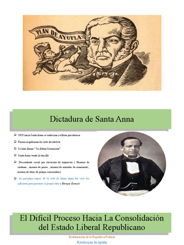 Guerra de Reforma y Republica Restaurada | PDF | México | Gobierno
