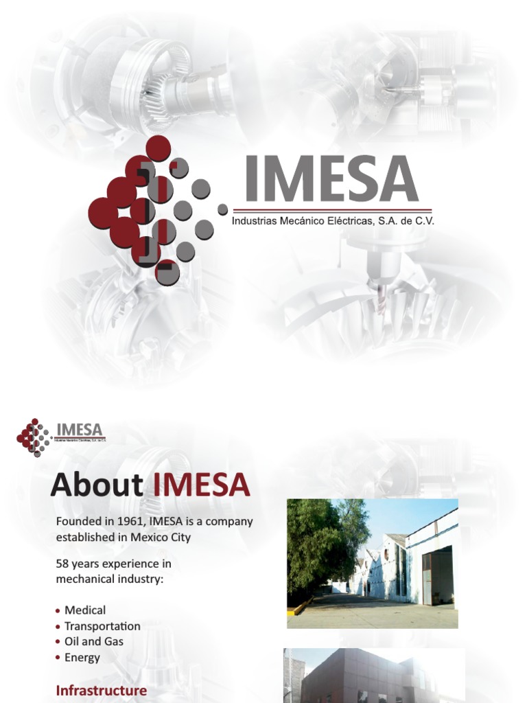 IMESA Overview FAMEX 2019 | PDF