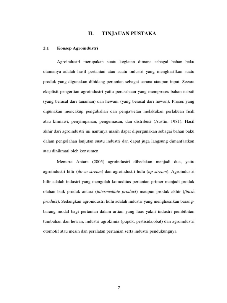 Analisis Nilai Tambah Metode Hayami | PDF