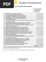Perception of Academic Stress Scale (PAS) | PDF | Professional Skills ...