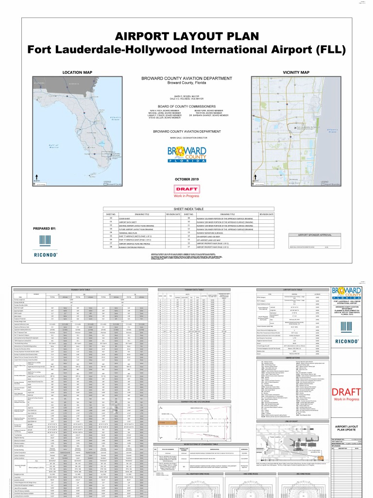 Exhibit 1 - FLL Airport Layout Plan | PDF