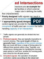 Calculation of Traffic Signal Timings-Webster's Method Note13 | PDF ...