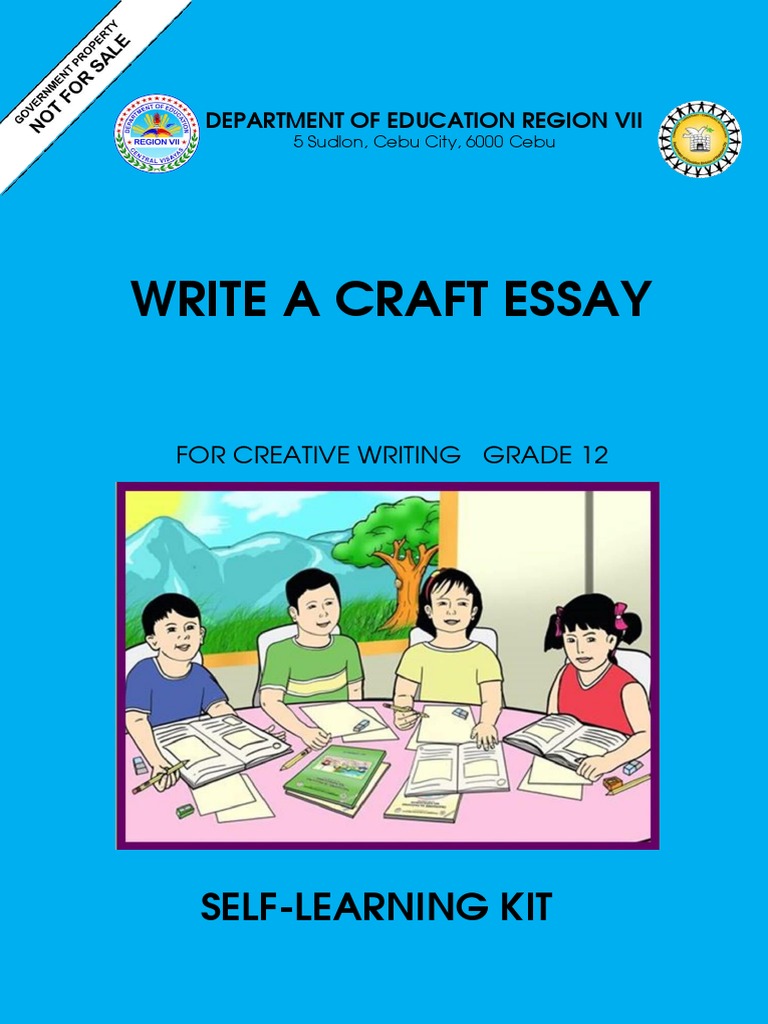 Write A Craft Essay: Self-Learning Kit | PDF | Essays | Thesis