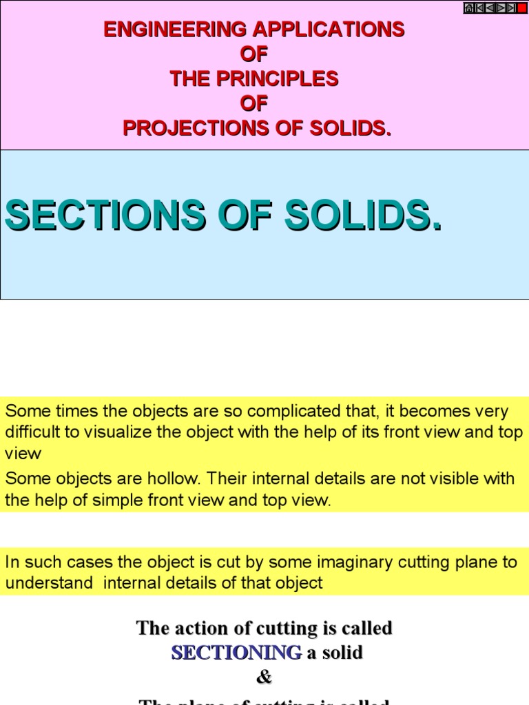 Sectionofsolids 140624110628 Phpapp01 - 2 | PDF | Line (Geometry) | Ellipse
