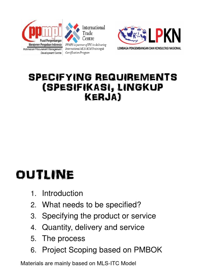 Specifying Requirements | PDF | Specification (Technical Standard ...