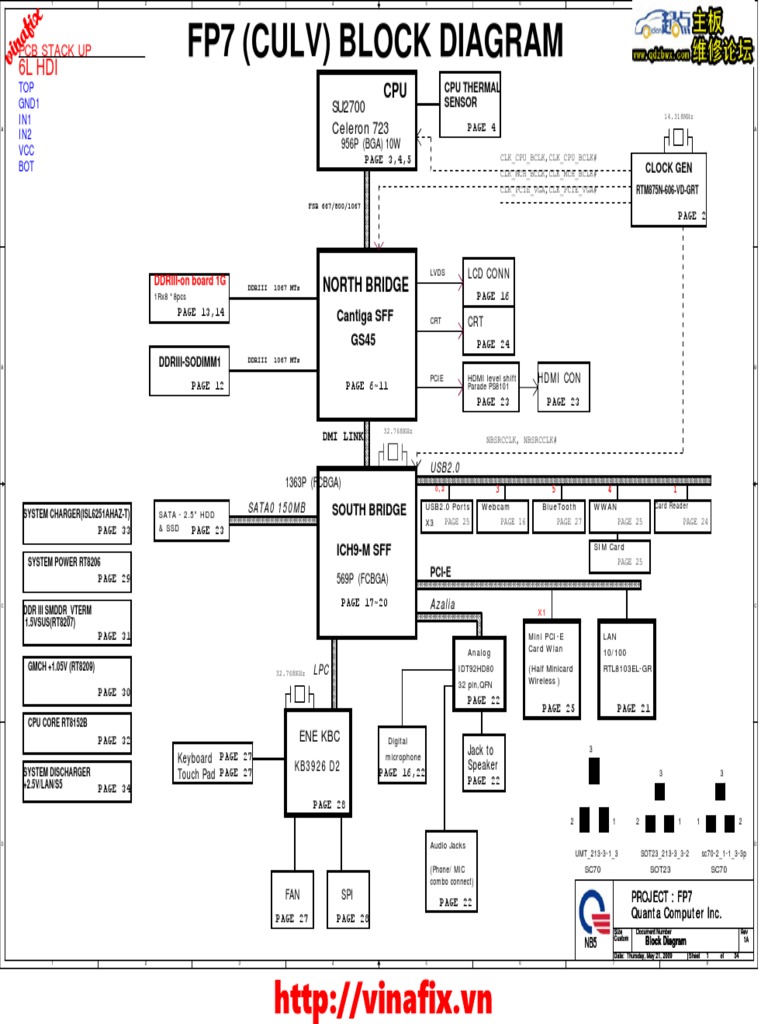 Schema-Hp Pavilion Dm1 Intel-1018tu 1128tu Fp7-0526 1100 | Download ...