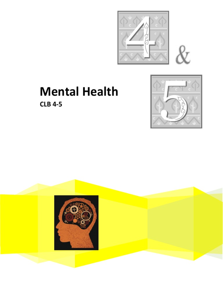 Mental Health Lesson Plan CLB 4 5 | PDF | Mental Disorder | Stress ...