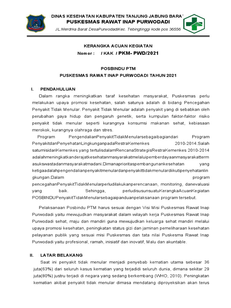 Kak PTM Ardo 2021 | PDF