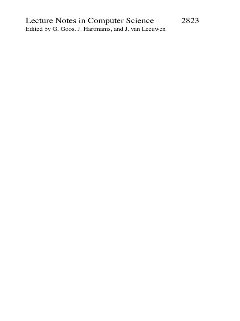 Advances in Computer Systems Architecture 8 Acsac 2003 2823 2003 ...