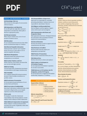 Cfa Formula Sheet Level Calalisa, 55% OFF