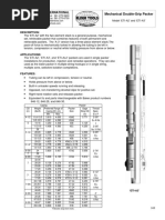 RTTS Packer: Technical Data Sheet | PDF | Pipe (Fluid Conveyance) | Valve