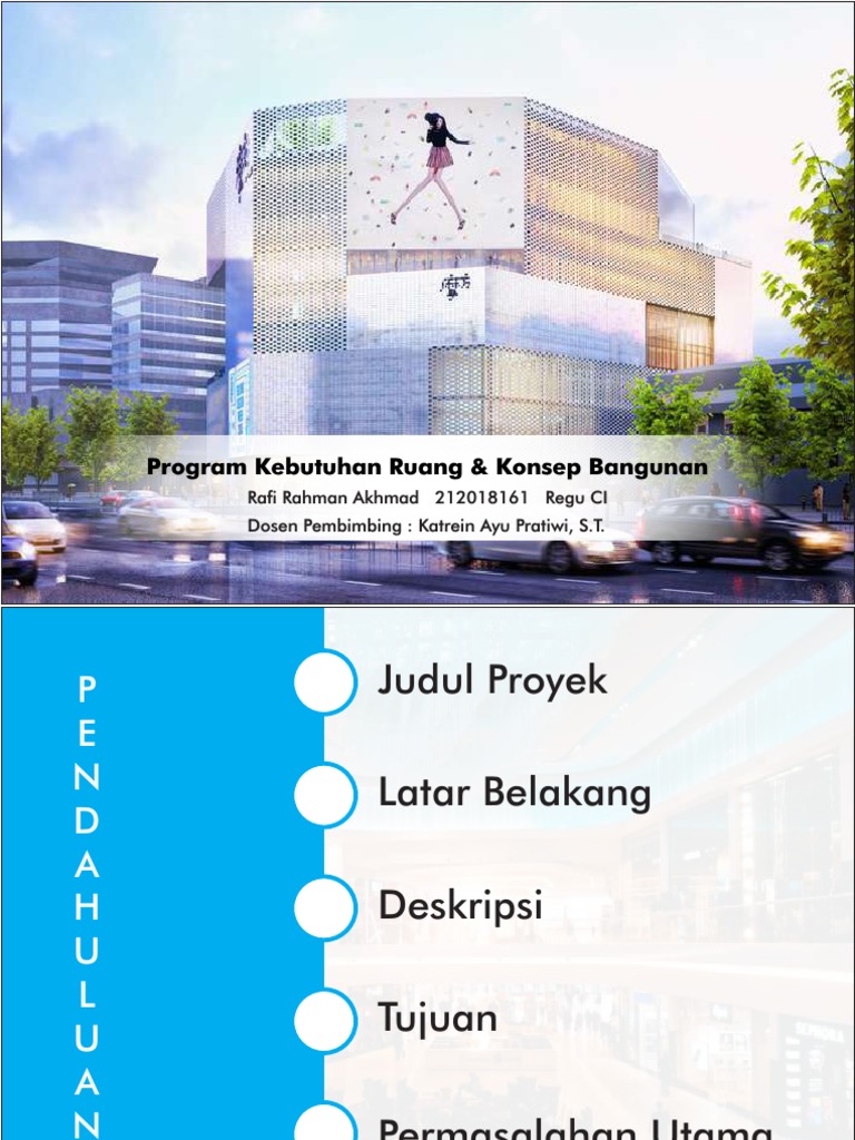 Konsep Bangunan Mall | PDF