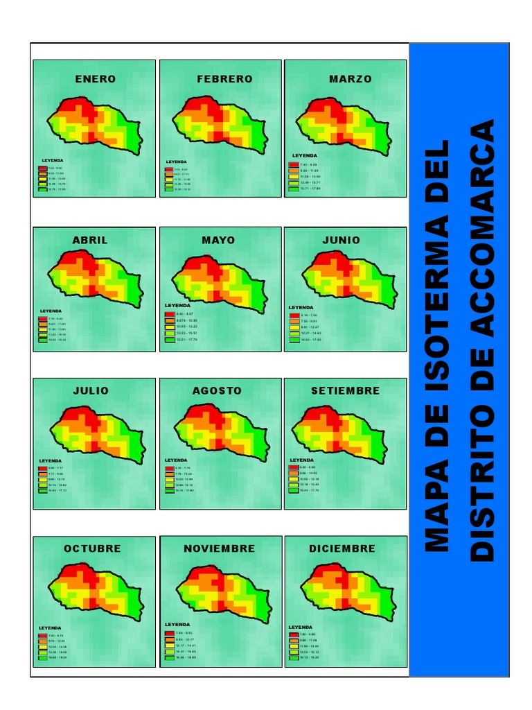 7.-Mapa de Isoterma | PDF
