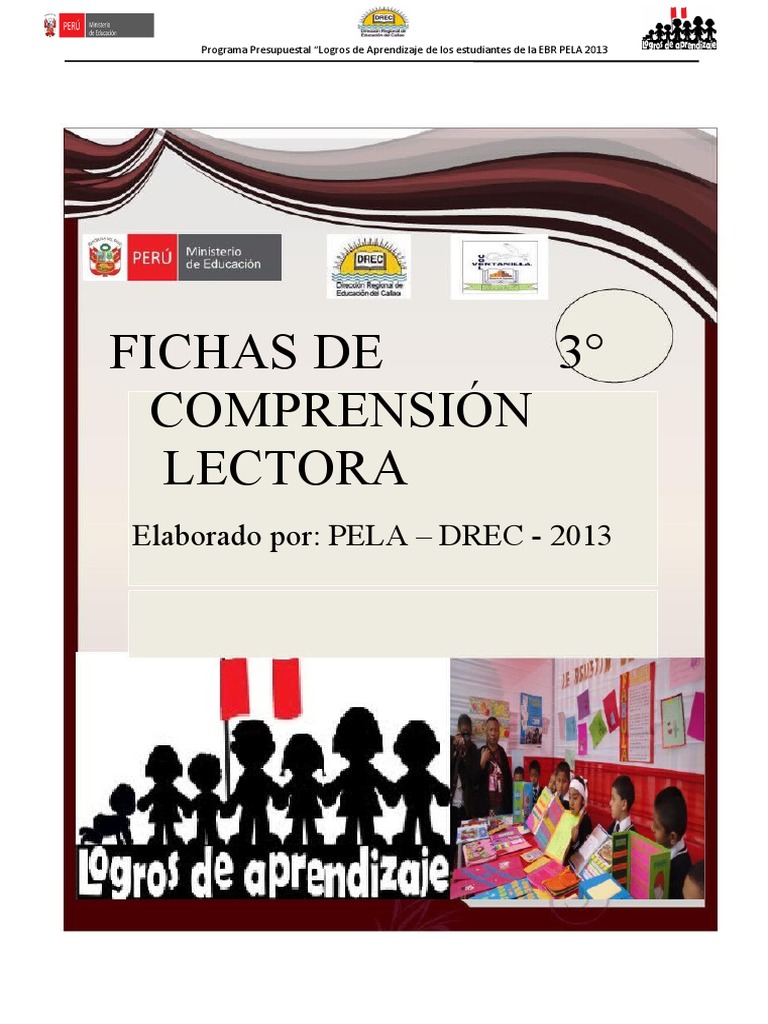 Fichas de Comprension Lectora | PDF | Quinua | Machu Picchu