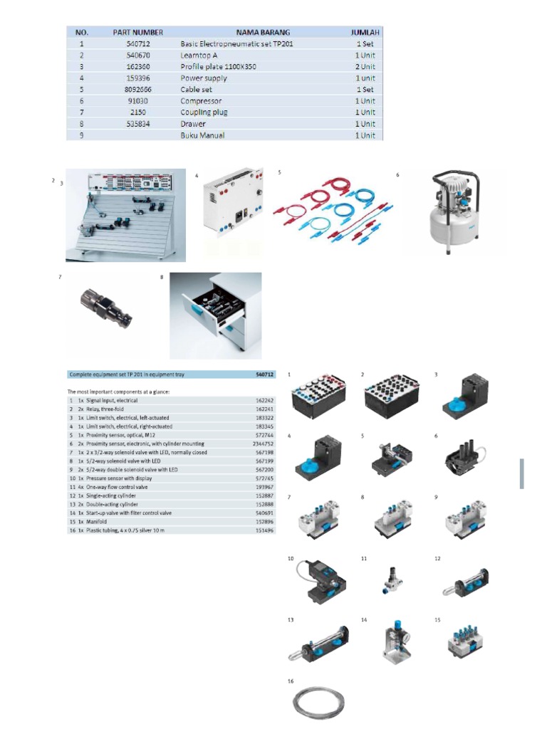 Basic Electro Pneumatic | PDF