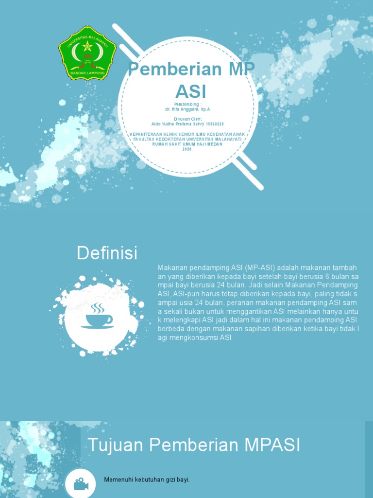 MPASI | PDF | Memasak, Makanan, & Anggur