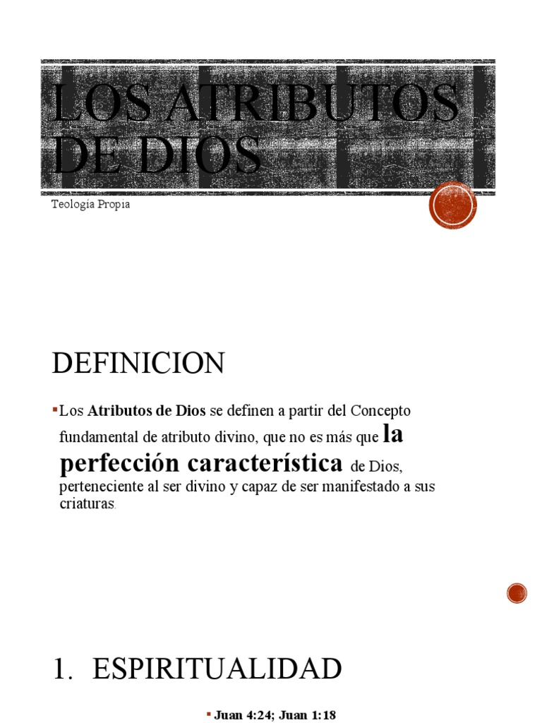 Los Atributos de Dios | PDF | Omnipotencia | Dios