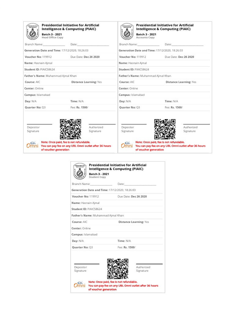 Presidential Initiative For Artificial Intelligence & Computing (PIAIC ...