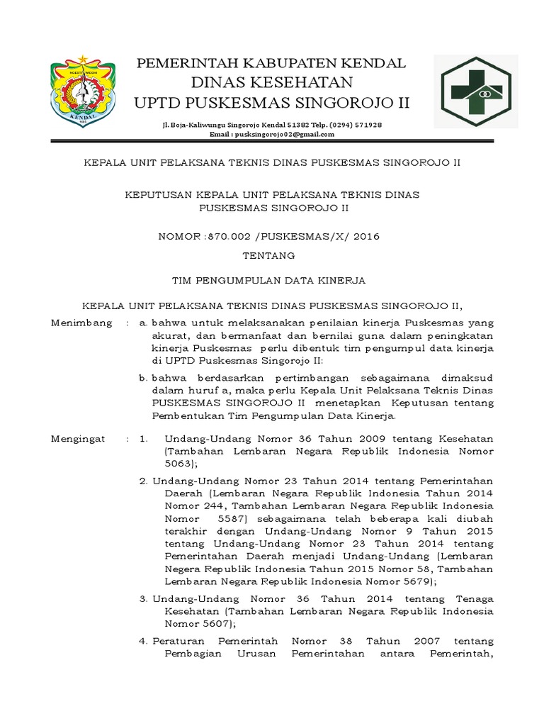 002 SK Tim PKP | PDF