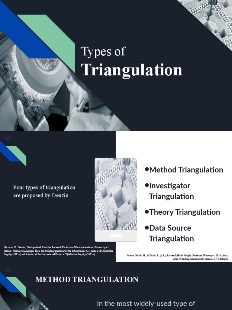 Types of Triangulation | PDF | Qualitative Research | Data