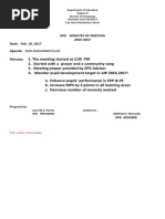 SELG Accomplishment Report 1st Quarter | PDF