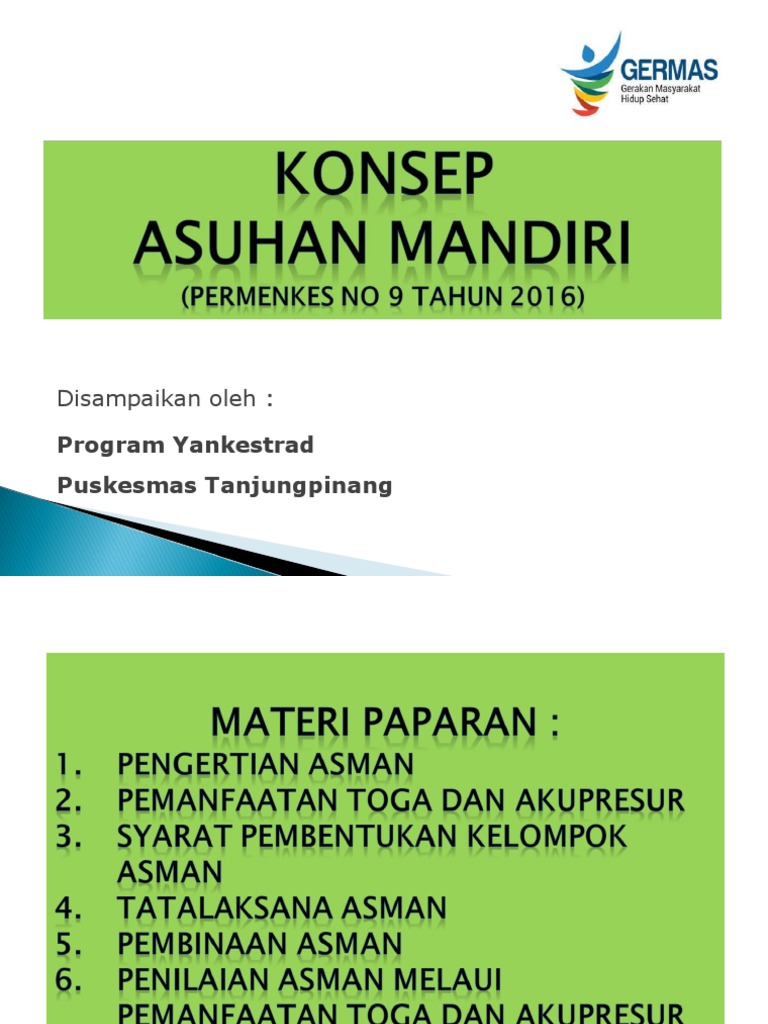 Konsep Asman | PDF
