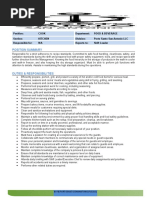 Commis III Job Description | PDF | Chef | Grilling