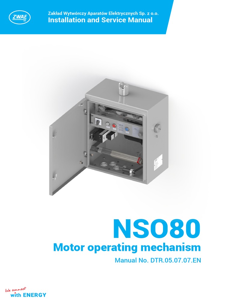 Motor Operating Mechanism: Installation and Service Manual | PDF ...