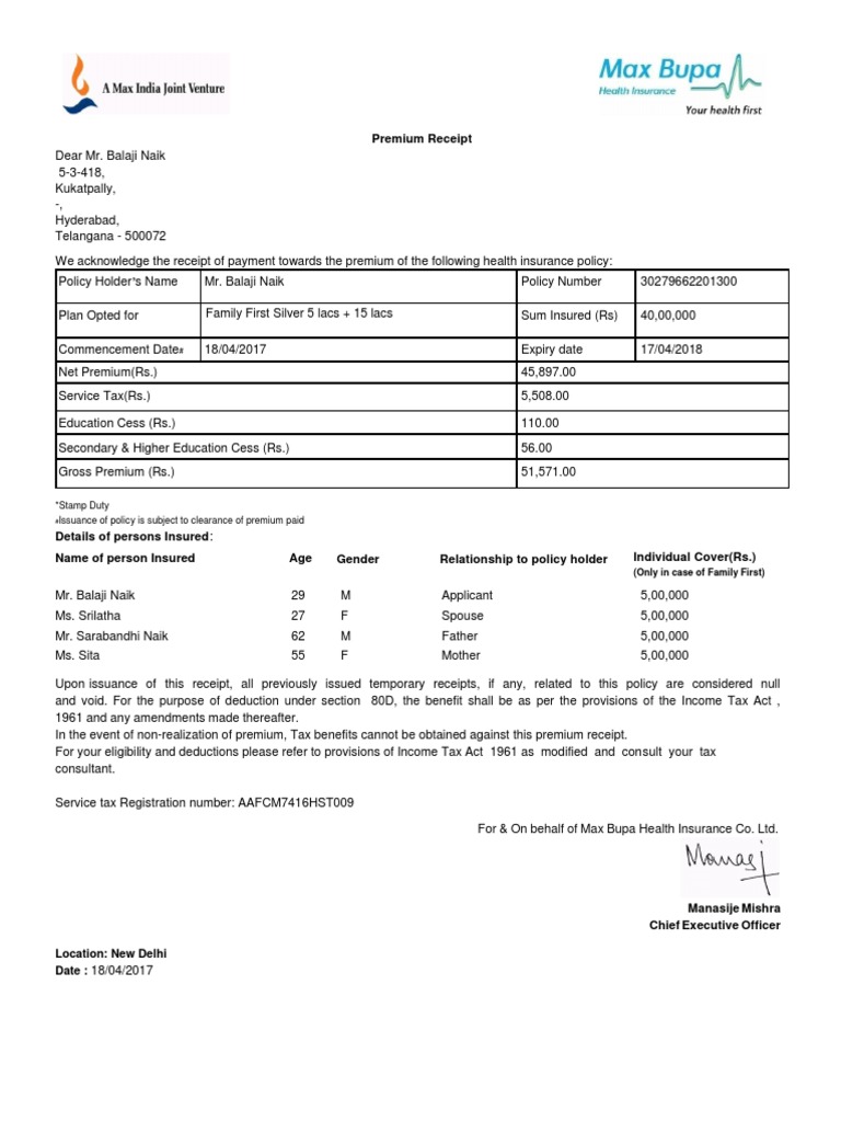 Health Insurance 2018 | PDF | Insurance | Taxes