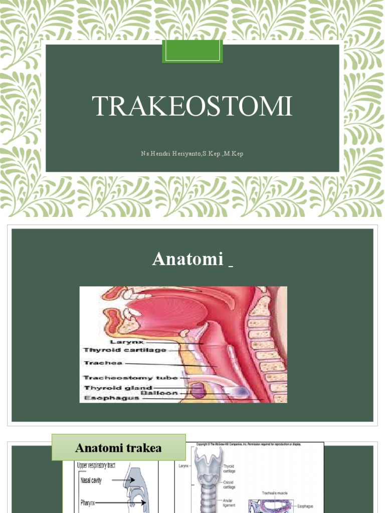 Trakeostomi | PDF