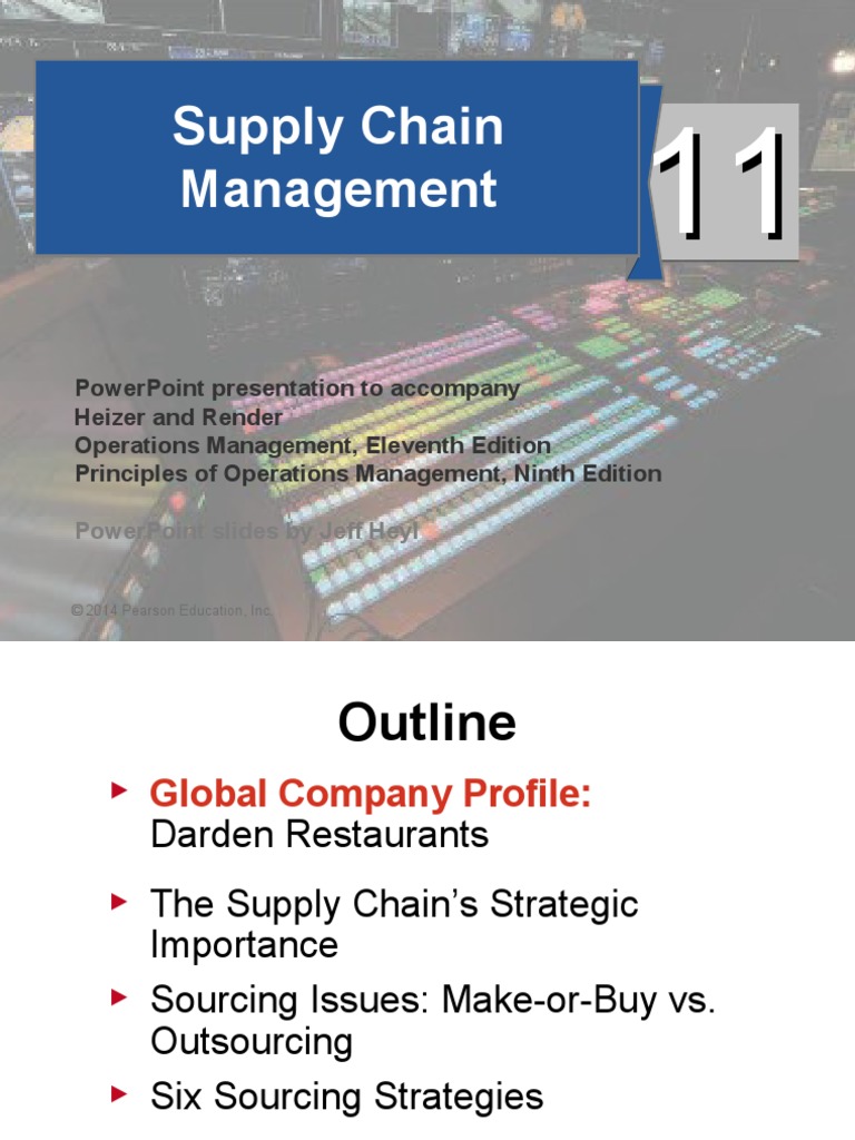 Supply Chain Management | PDF | Supply Chain Management | Supply Chain