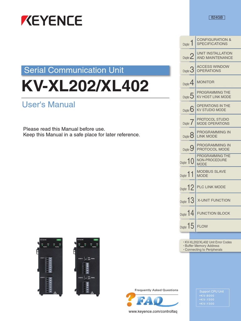 KV XL | PDF | Specification (Technical Standard) | Programmable Logic ...