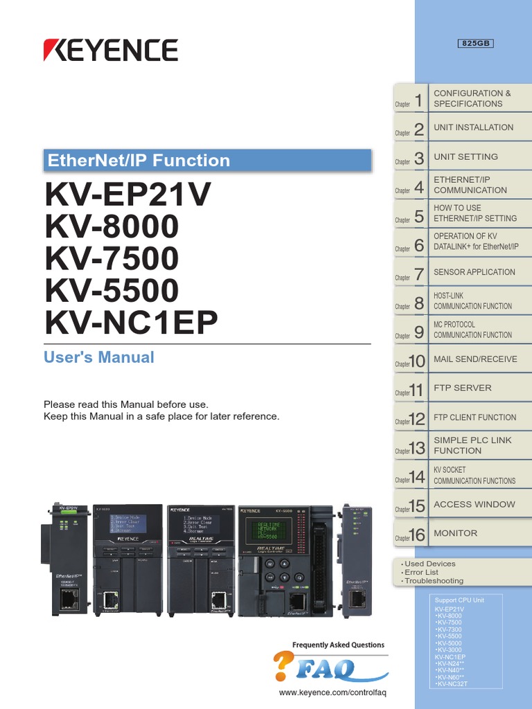 Kvs Ether Net IP | PDF | Input/Output | File Transfer Protocol