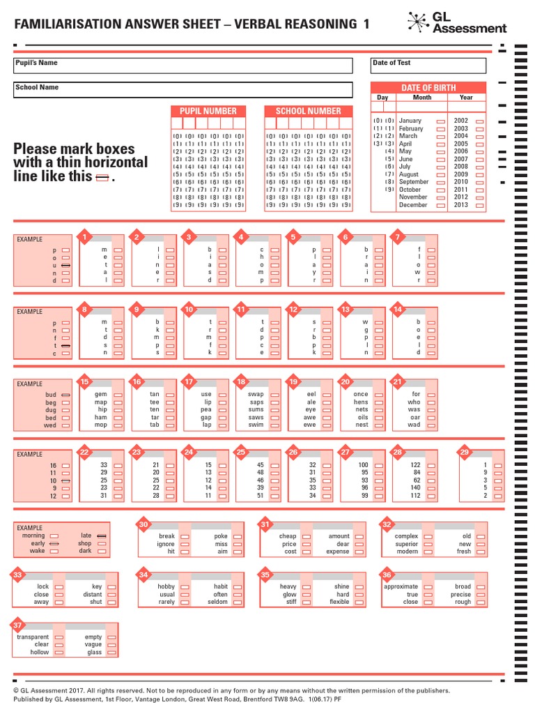 Please Mark Boxes With A Thin Horizontal Line Like This ...