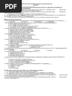 Activity Worksheet Sa Epp | PDF