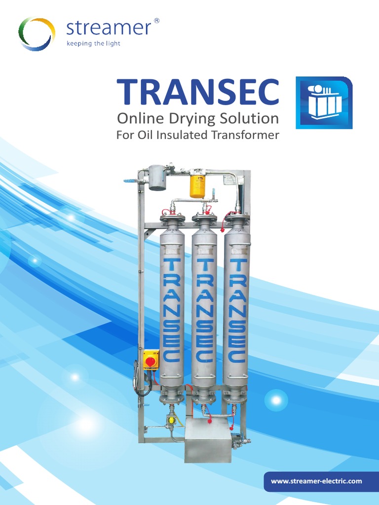 Transec: Online Drying Solution | PDF | Transformer | Pump