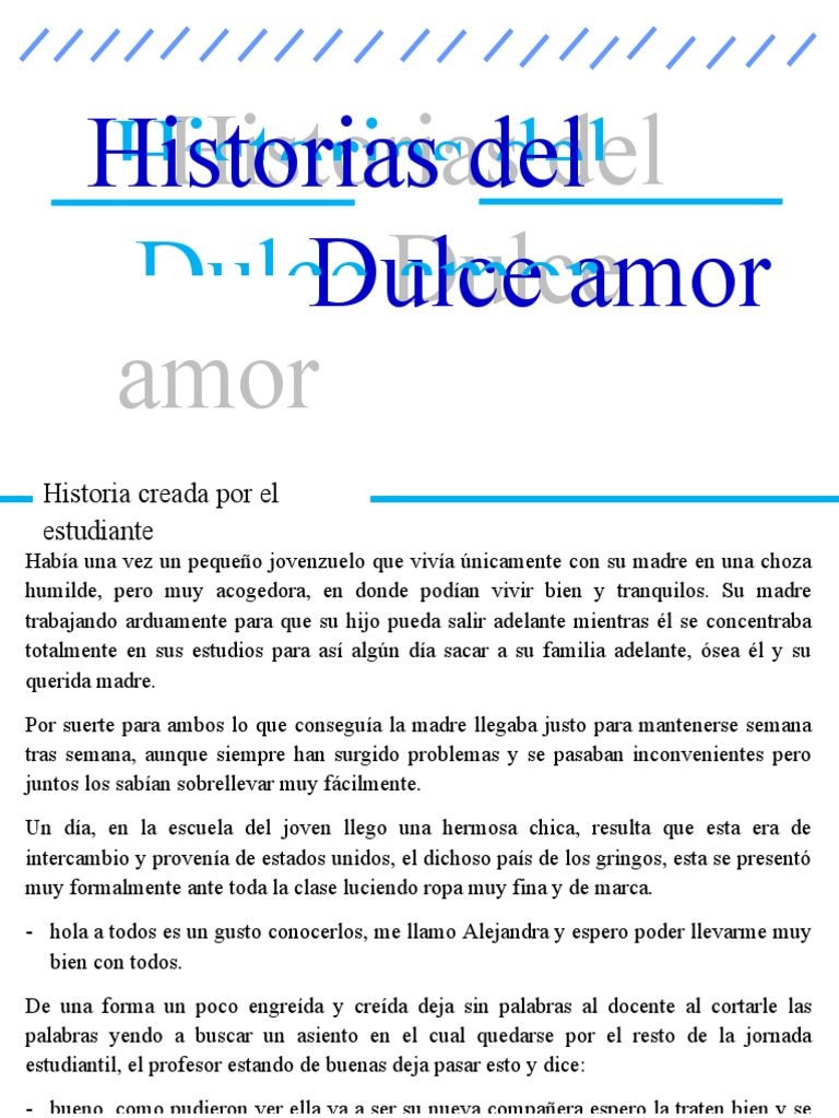 La Histotia Del Dulce Amor | PDF