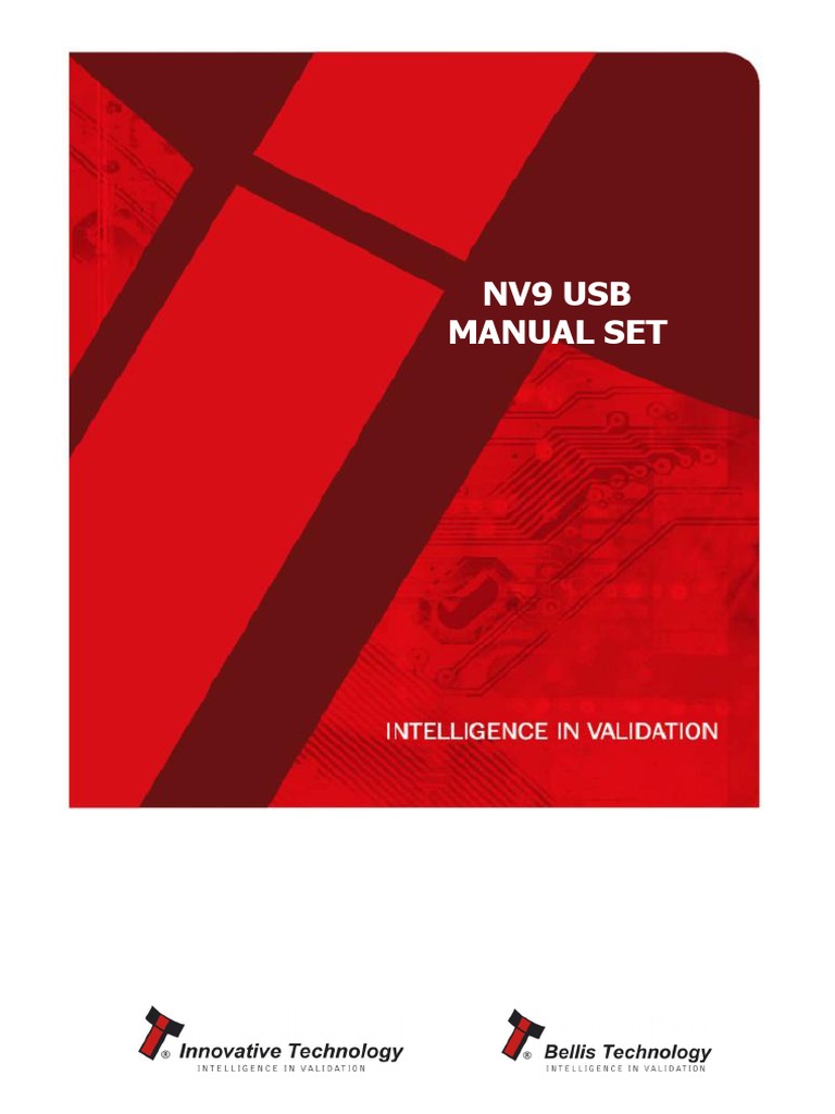 NV9USB Manual Set | PDF | Usb | Electrical Connector