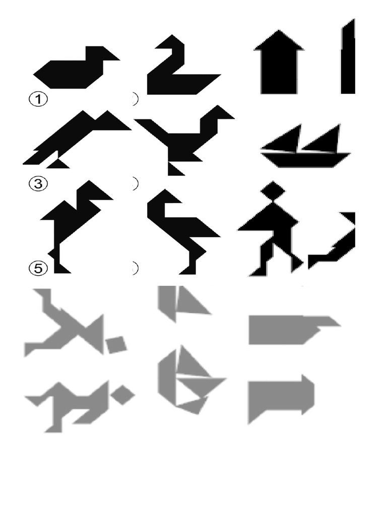 Figuras Tangram | PDF | Art