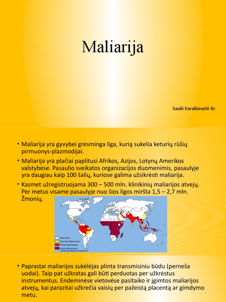 Maliarija Infekcine Liga | PDF
