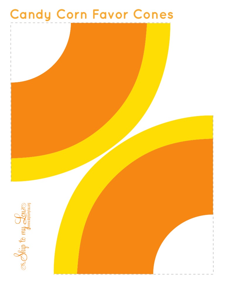 Circus Peanuts Candy Corn Cones | PDF